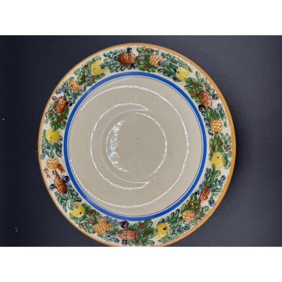 Other | Vintage Adams Royal Ivory Titian Ware Plate Della Robia Pattern ...